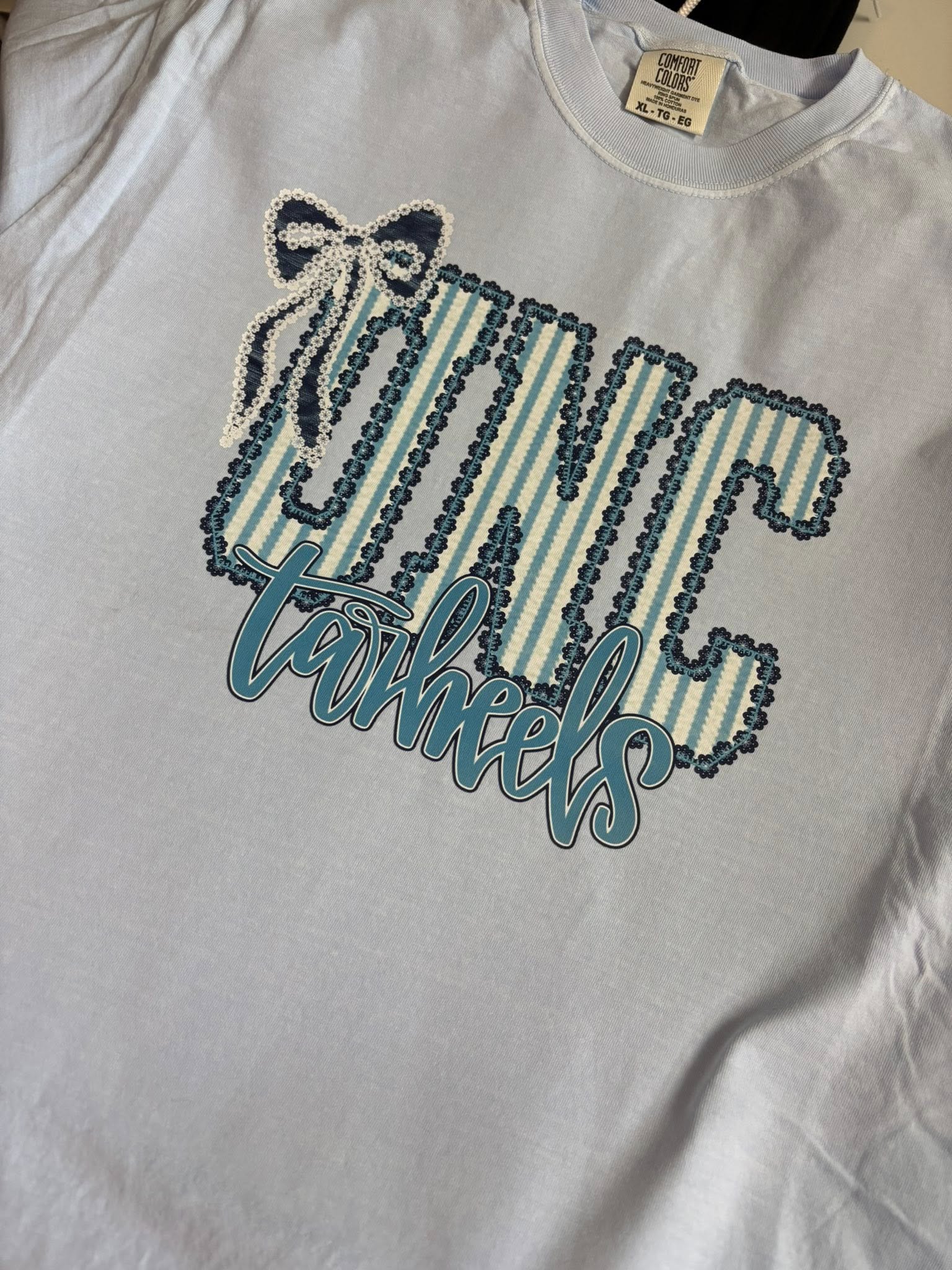 Tarheels Seersucker Comfort Color® Short Sleeve Tee – Patrick James & Co